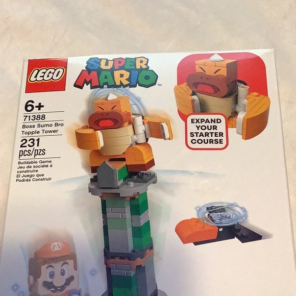 Lego | Toys | Lego Super Mario 7388 Boss Sumo Bro Topple Tower 231 ...